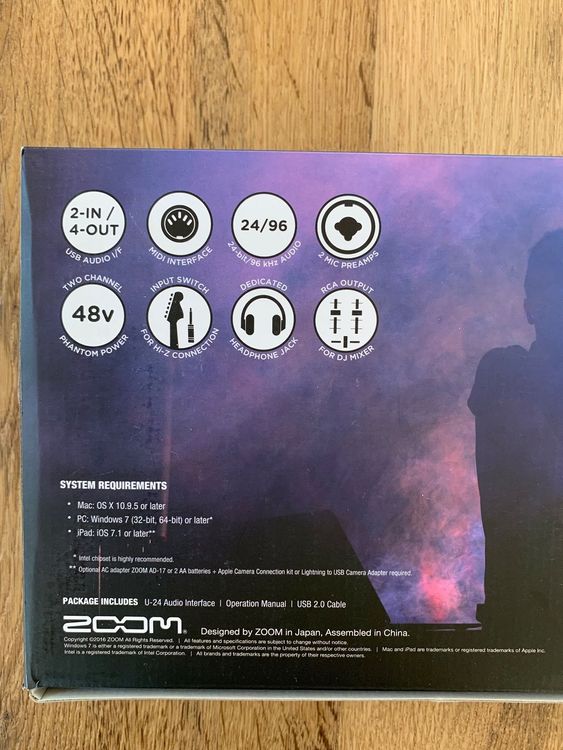 Handy Audio Interface U-24 von Zoom | Kaufen auf Ricardo