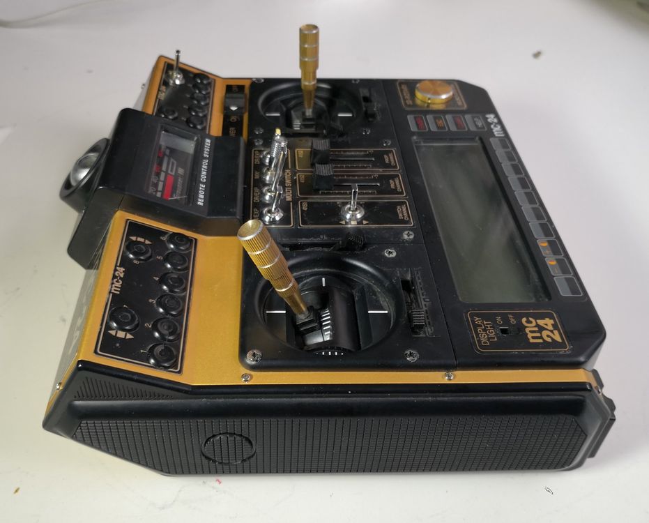 Graupner mc-24 GOLD EDITION, RC Fernbedienung Sender (Gebraucht) in ...