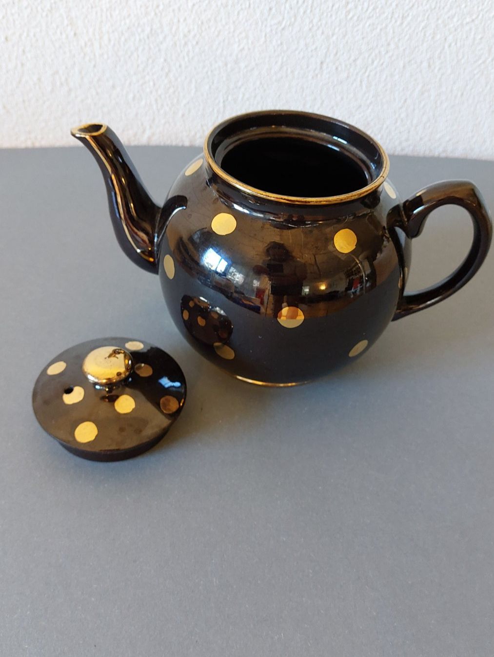 Vintage Design Teekrug Sadler England Punkte (Stil Rössler) (Gebraucht ...