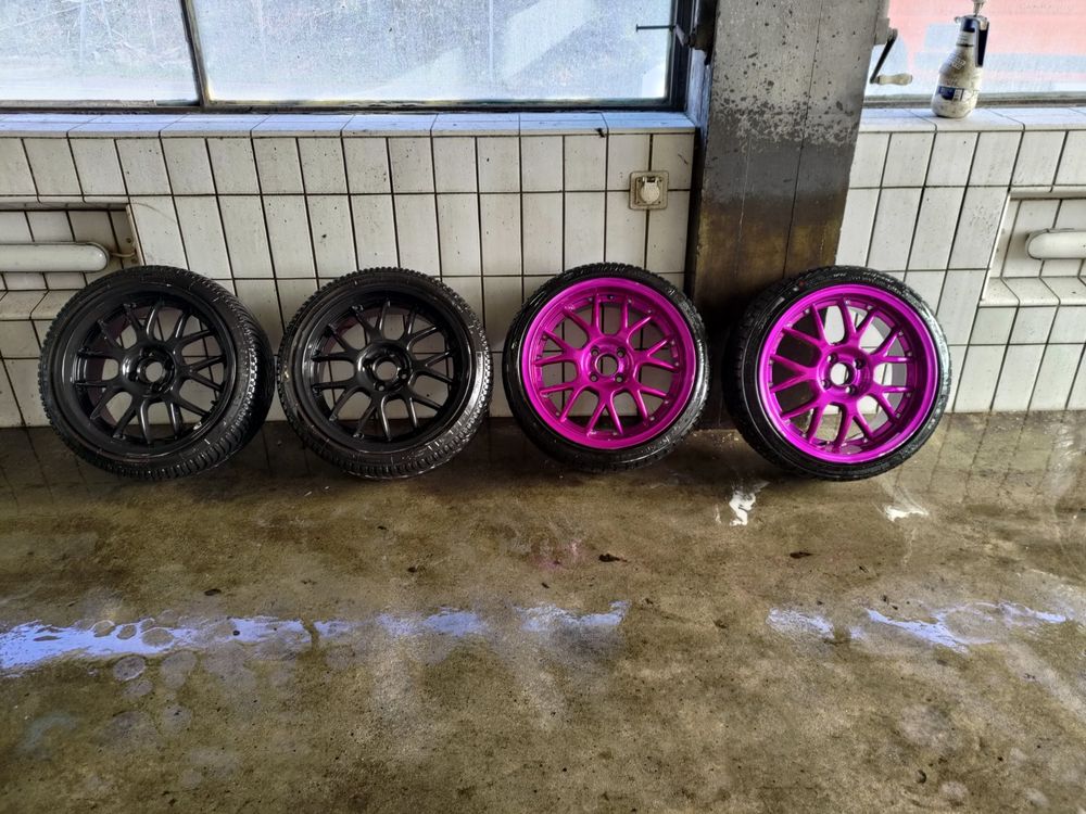 Honda Civic ek4 Felgen Rial Nigaro 8x17 et35 | Kaufen auf Ricardo