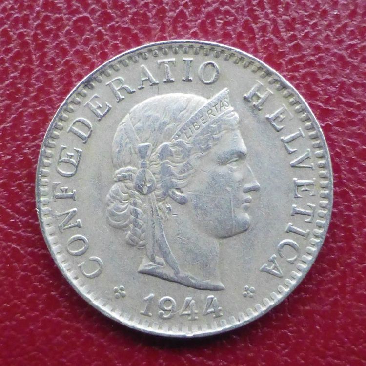 20 Rappen - Jahrgang 1944 (Gebraucht) in Basel für CHF 2.5 – mit Lieferung auf Ricardo kaufen