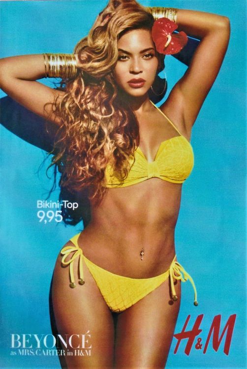 BEYONCE BEACH FASHION MODEL H&M c.2012 | Kaufen auf Ricardo