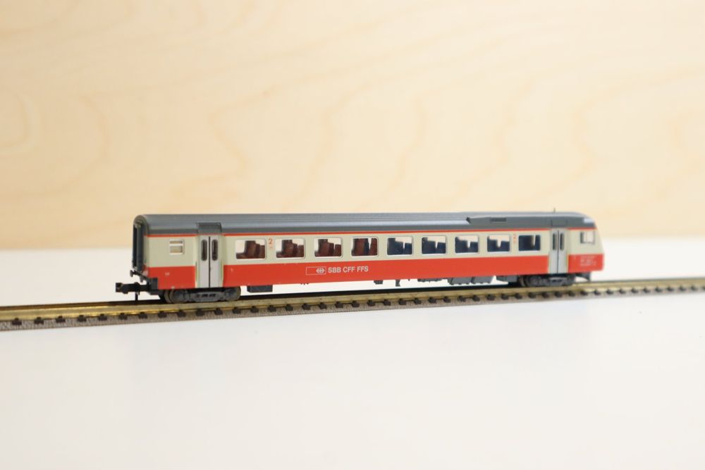 Minitrix Swiss Express SBB Steuerwagen + Licht (Gebraucht) in Winterthur für CHF 126 – mit ...