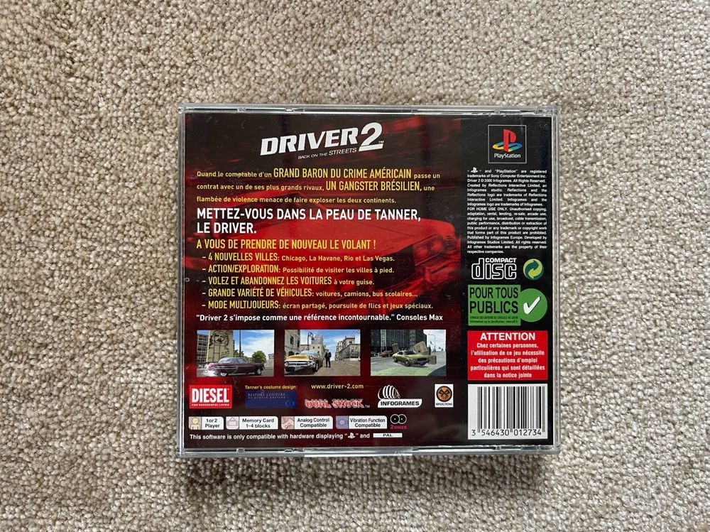 Driver 2, Sony Playstation 1, PS1 | Kaufen auf Ricardo