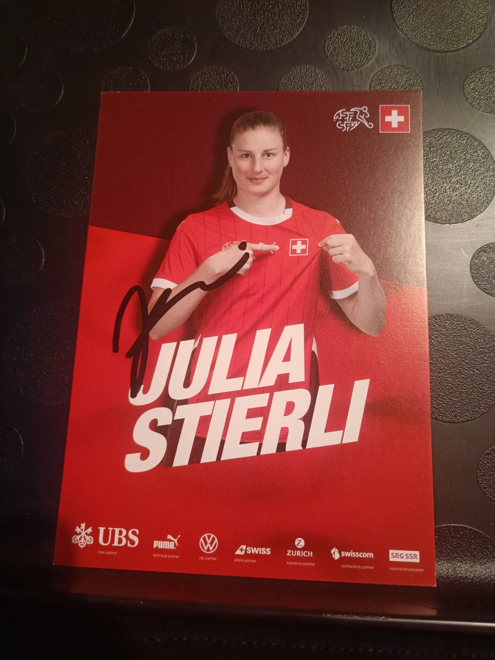 Julia Stierli - handsig. SFV Karte - Hopp Schwizz 🇨🇭 (Gebraucht) in Menziken für CHF 3.9 – mit ...