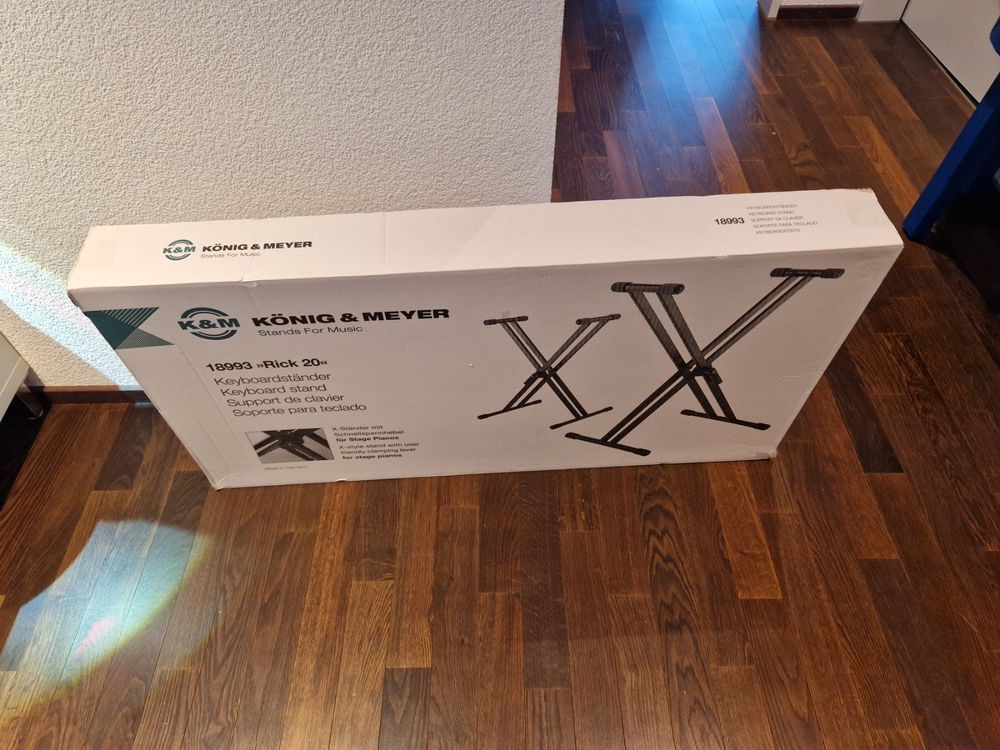König & Meyer Keyboard Schrenständer "Rick 20" NEU! | Kaufen auf Ricardo