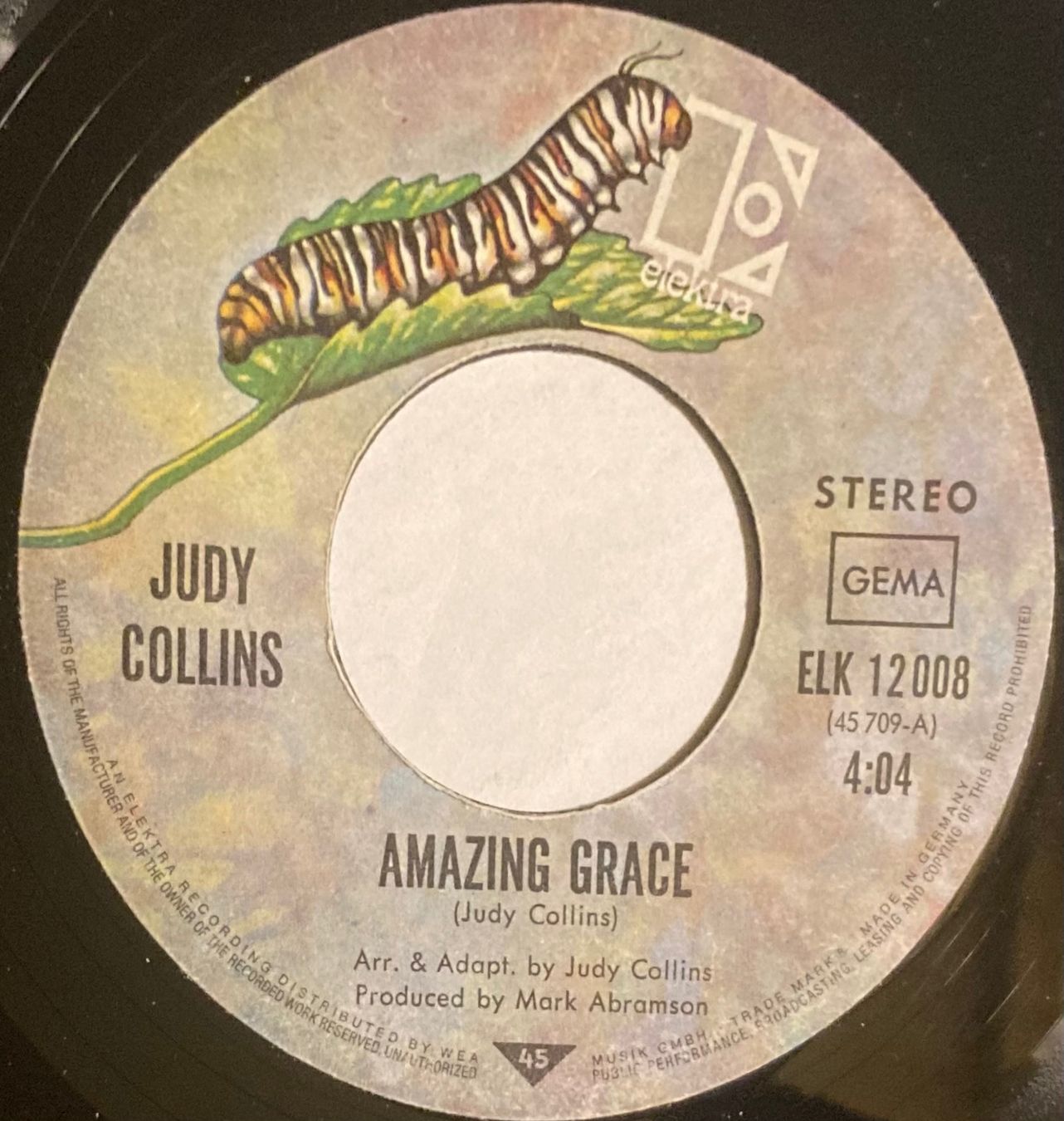 JUDY COLLINS - AMAZING GRACE / NIGHTTINGALE I (D'occasion) à Poliez ...