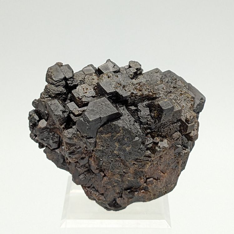 Seltene MELANIT, SCHWARZER GRANAT mit EPIDOT, Mali (Nuovo (secondo la ...