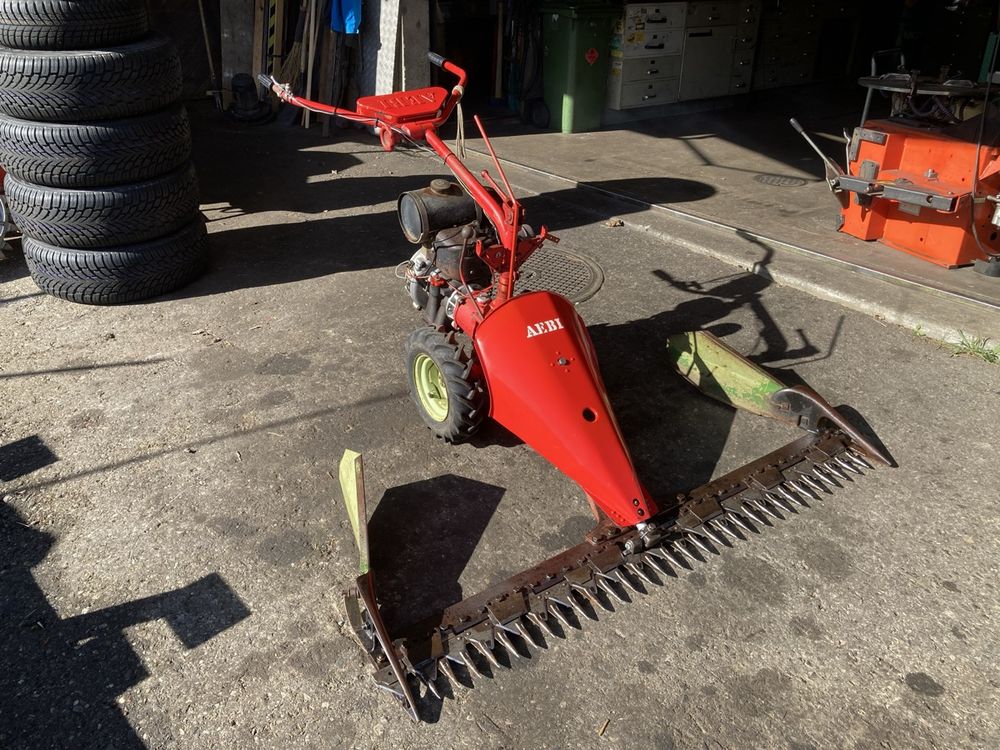 Motormäher Einachser AEBI AM10 Mähbalken (Gebraucht) in Habkern für CHF 1350 – nur Abholung auf ...