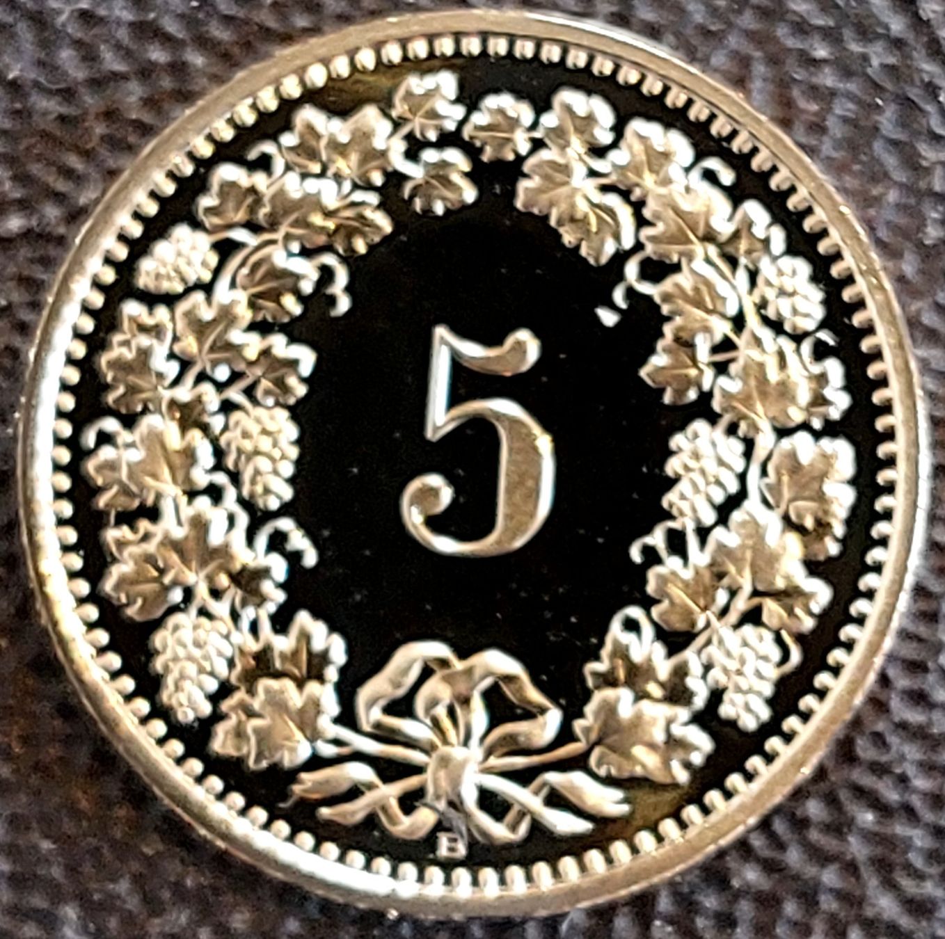 5 Rappen 2025 pp / aus Münzsatz / in einer Münzkapsel (Neu (gemäss ...