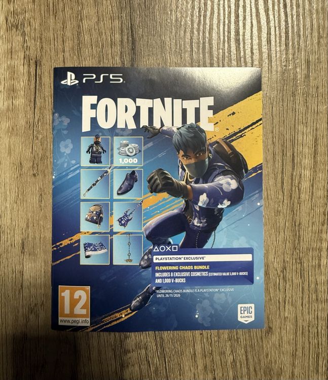PS 5 Fortnite Erblühendes - Chaos - Packet (Bundle) ab 1.- (Neu und originalverpackt) in St ...