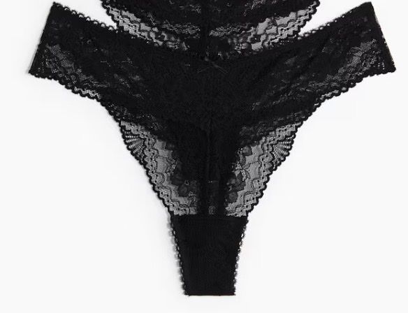 String dentelle Taille S H&M string spitze Gr. S lace Thong (Neuf avec ...