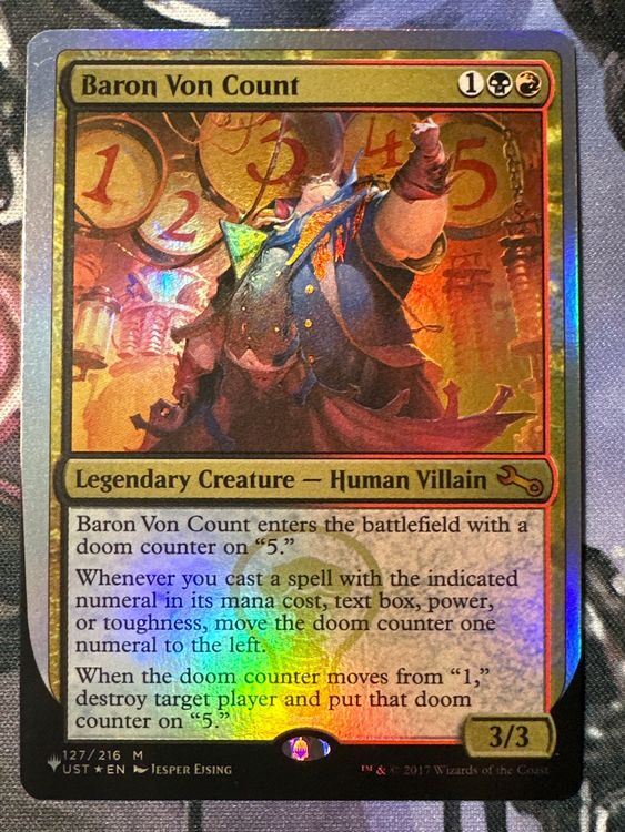 Baron von Count FOIL The List (Neu (gemäss Beschreibung)) in Windlach ...