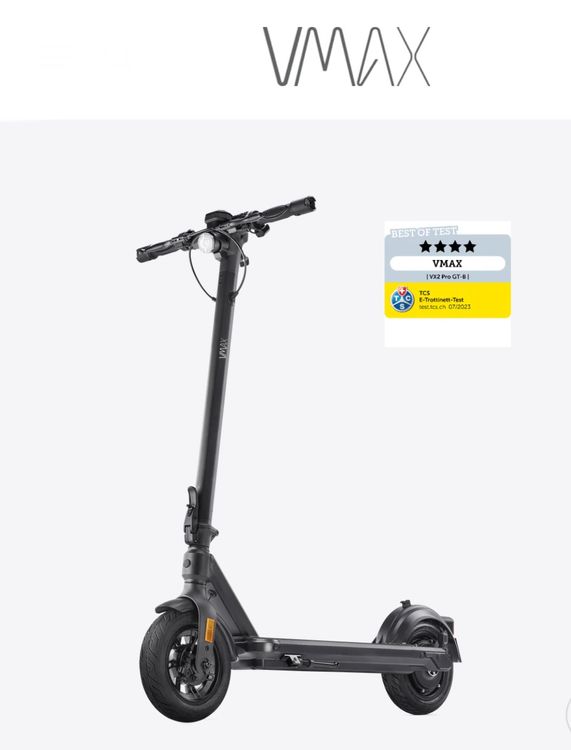 E SCOOTER NEU V-MAX VX2 PRO GT-B BLACK NEU NEU | Kaufen auf Ricardo