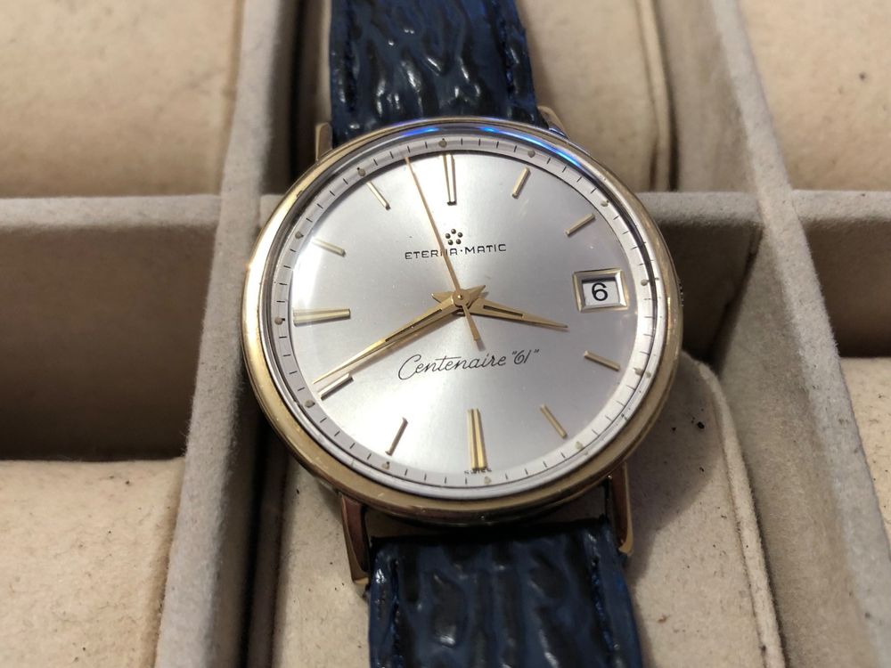 Montre vintage Eterna-matic Centenaire 61 automatique homme | Kaufen ...