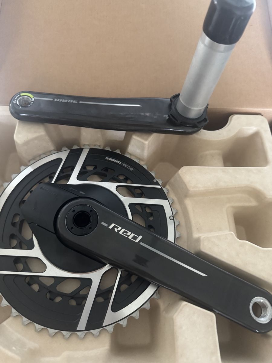 SRAM Red E1 AXS Powermeter Crankset - 172.5mm, 2025 (Neu (gemäss ...