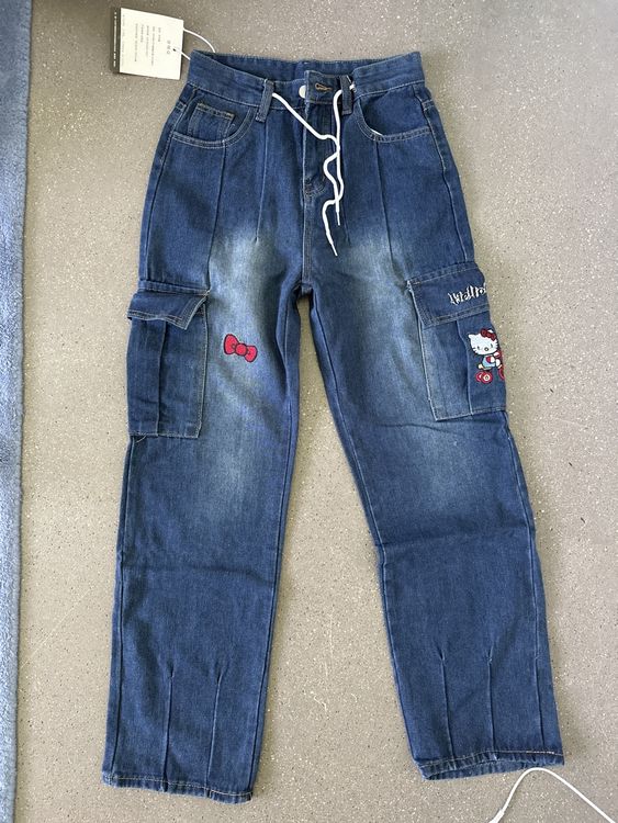 Hello Kitty cargo jeans | Kaufen auf Ricardo