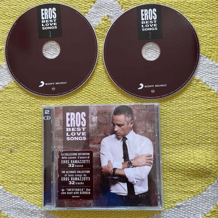 EROS RAMAZZOTTI-2CD 32BEST LOVE SONGS (Gebraucht) in Rorschacherberg ...