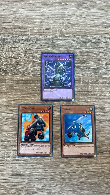 Steam Gyroid - Yu-Gi-Oh! Plus Fusionsmonster (Neu (gemäss Beschreibung ...