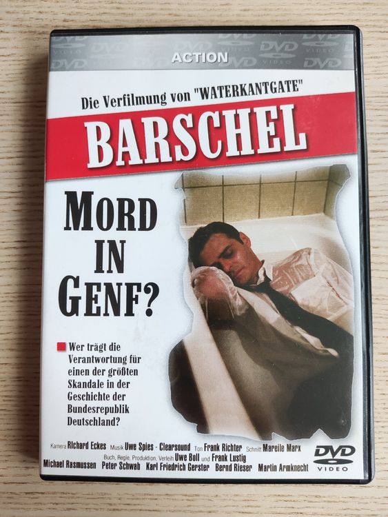 Barschel – Mord in Genf? (DVD/2002) | Kaufen auf Ricardo