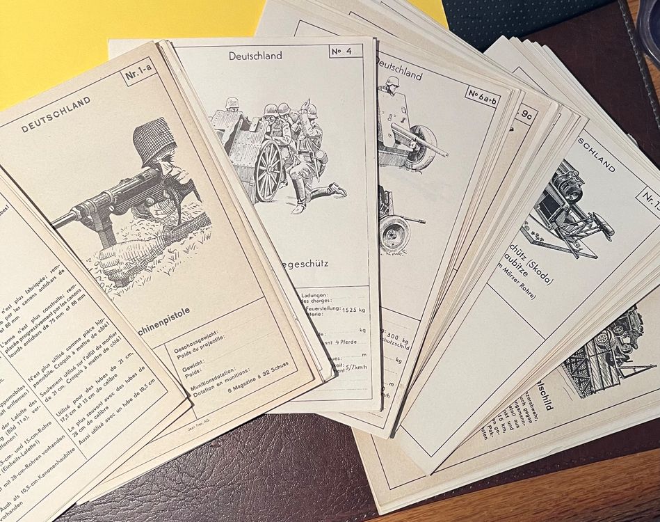 Sammlung Wehrmachts-Waffenblätter Militärhistorik Militaria (Gebraucht ...