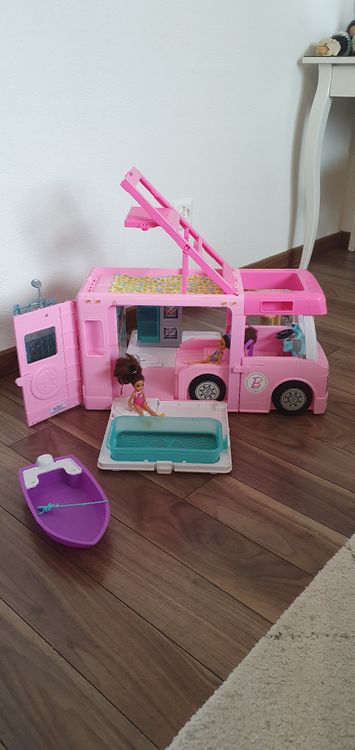 Barbie Dream Camper 3 in 1 sehr gut erhalten (Gebraucht) in Hüttwilen ...