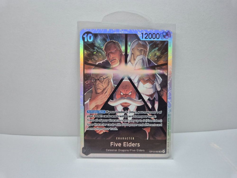 One Piece Five Elders OP13-082 SR (Neu (gemäss Beschreibung)) in Biel/Bienne für CHF 4 – mit ...