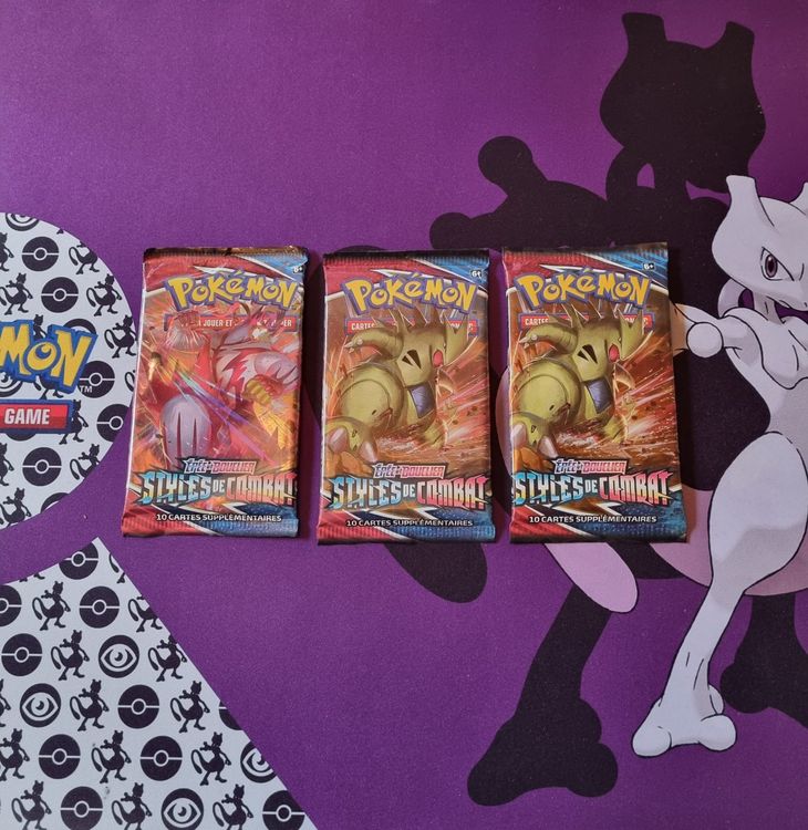 3× Pokémon Styles de Combat Boosters Fr | Kaufen auf Ricardo