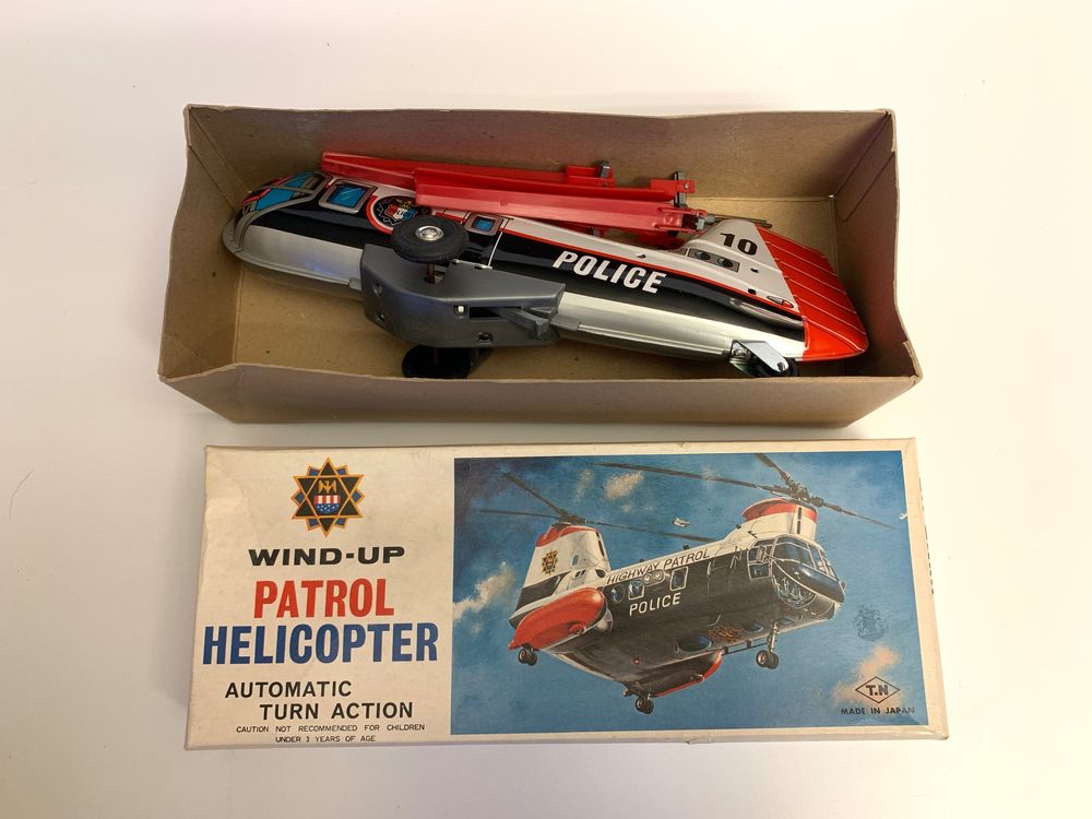 Spielzeug Helikopter Blech ca. 60-70er Jahre made in Japan (Neu (gemäss ...