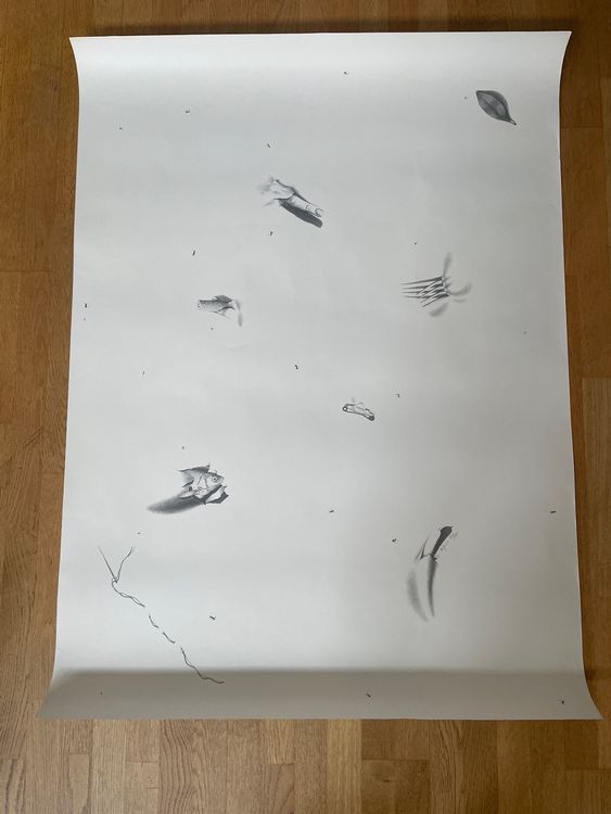 Riesige Lithographie von Alfred Hofkunst. Kleinauflage (Neu (gemäss ...