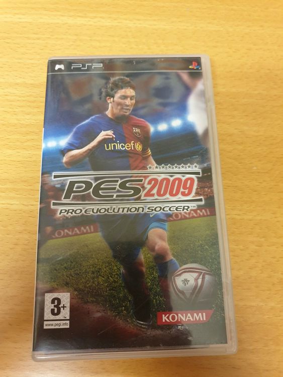 PES 2009 - Pro Evolution Soccer Sony PSP (Gebraucht) in Niederrohrdorf ...