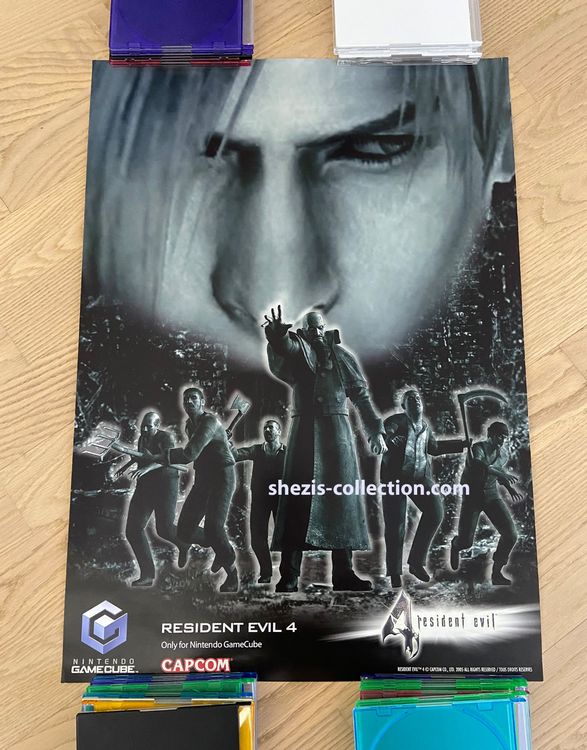 Resident Evil 4 Promo Poster Gamecube Capcom (Gebraucht) in Oetwil an ...