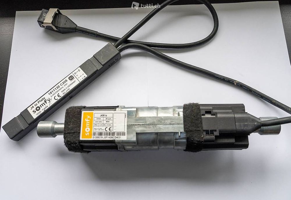 J406 io Funkmotor für Lamellenstoren mit J4 io Plate | Kaufen auf Ricardo