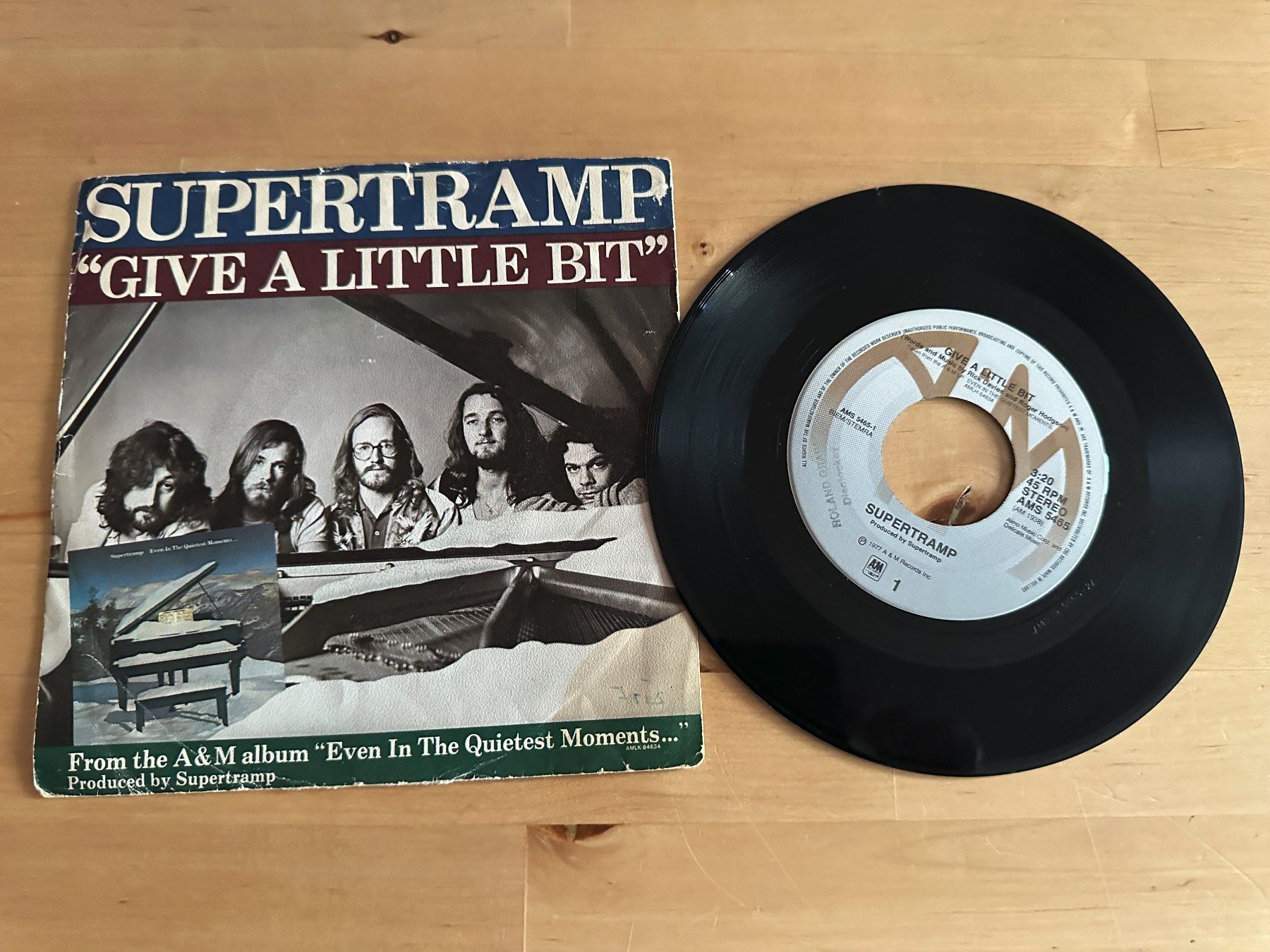 SUPERTRAMP RICK DAVIES ROGER HODGSON Give a little Single (Gebraucht ...