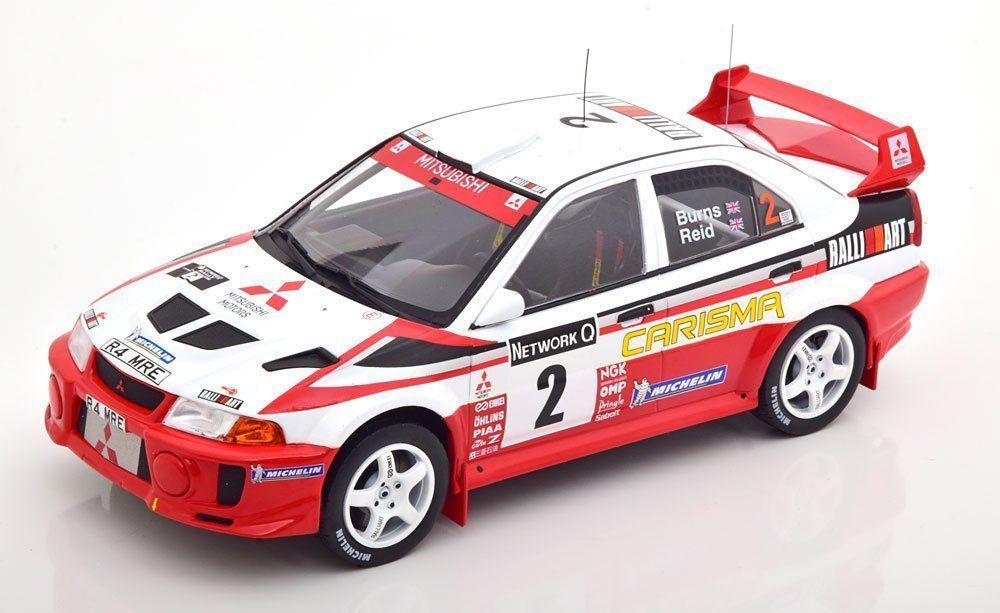 MITSUBISHI LANCER RS EVOLUTION V #2 RAC RALLY 1988 1:18 IXO | Kaufen ...