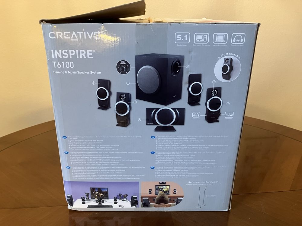 Creative Inspire T6100 5.1 Lautsprecher - Top Zustand! (Neu (gemäss ...