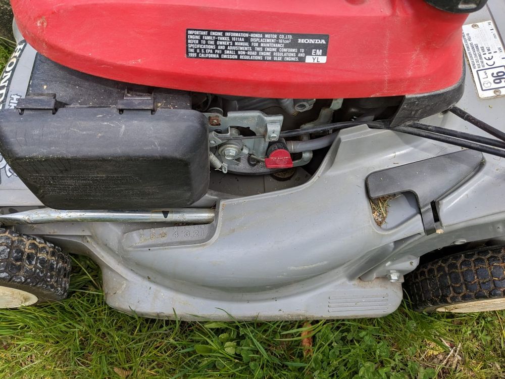 Benzin Rasenmäher Honda HRB476C (Gebraucht) in Speicher für CHF 155 ...