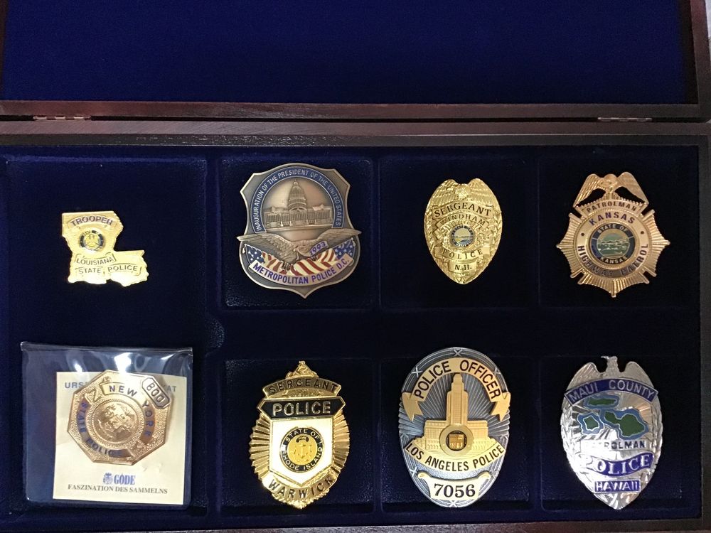 Sheriff-Sammlung, 8 Polizeiabzeichen, USA (Gebraucht) in Männedorf für CHF 95 – mit Lieferung ...