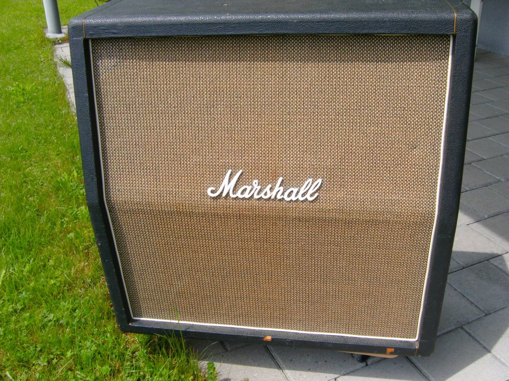 Marshall Box 4x12 Jg. 1970 Vintage, Pre Rola Greenbacks | Kaufen auf ...