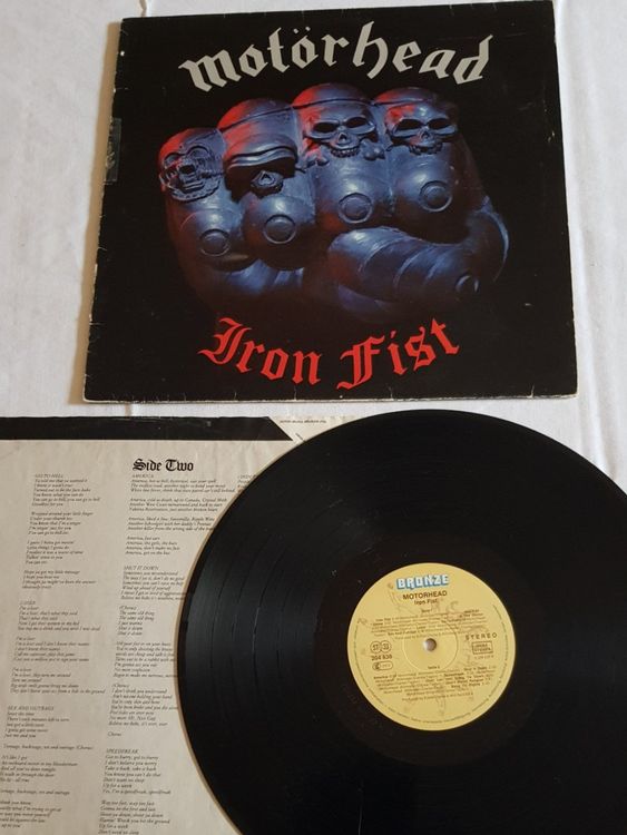 Motorhead, LP, Iron Fist, 1982 | Kaufen auf Ricardo