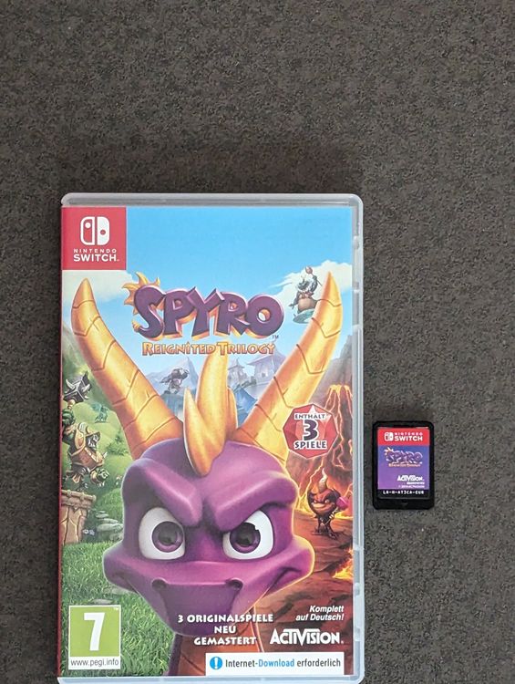 Spyro Rignited Trilogy (Nintendo Switch) (Gebraucht) in Andermatt für ...