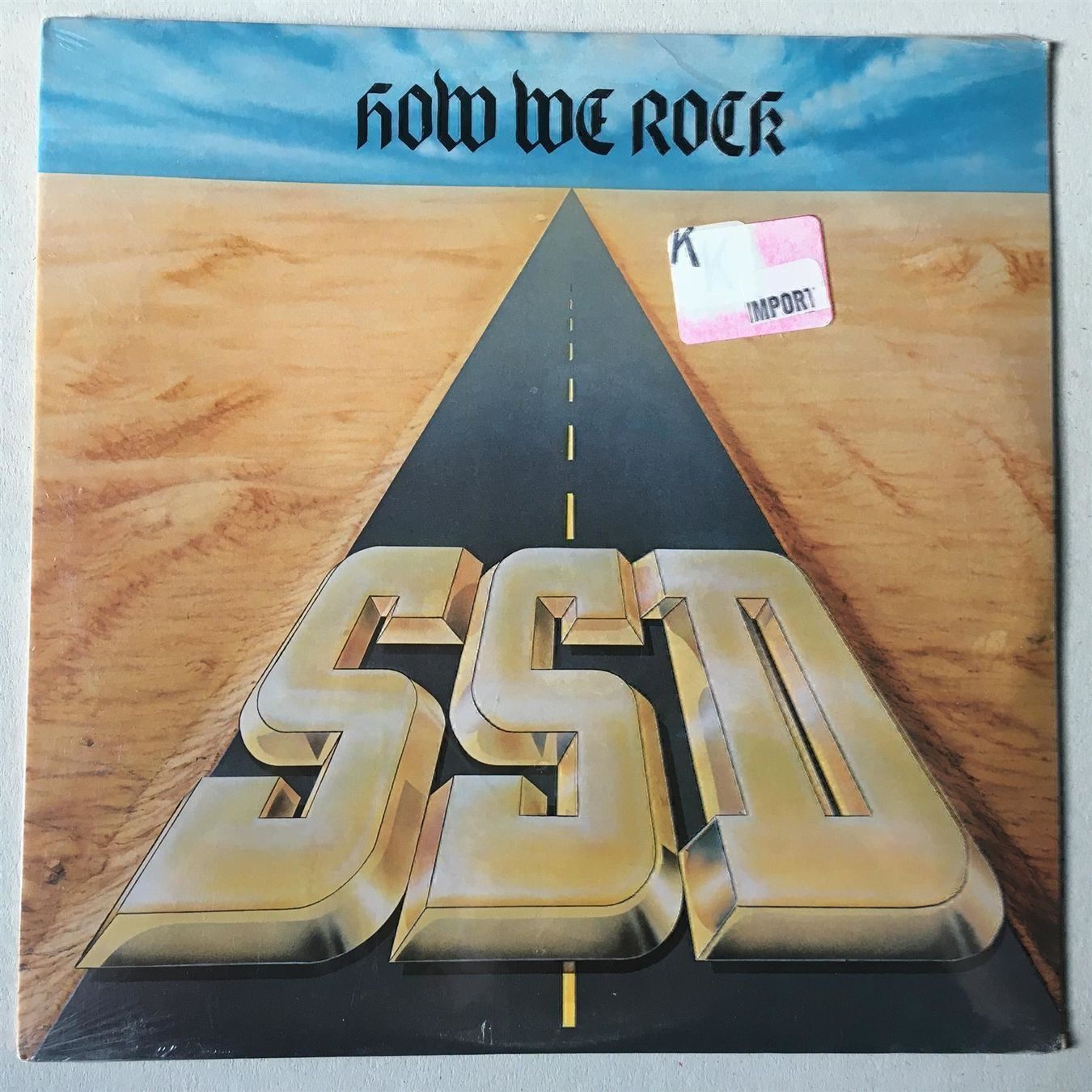 SSD How we Rock LP NOS ungeöffnet 1984 SS Decontrol HC Punk (Neu und ...