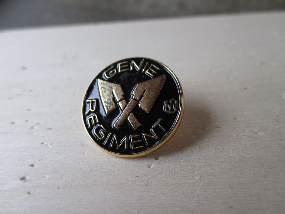 Genie Regiment 6 Militär Armee Pin (Neu (gemäss Beschreibung)) in ...