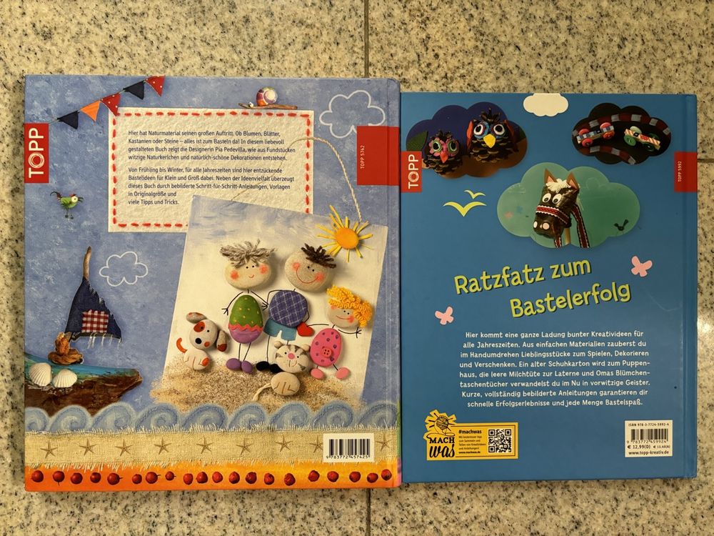Basteln mit Kindern (Bastelbücher/Bastelideen) (Gebraucht) in Wilen b ...