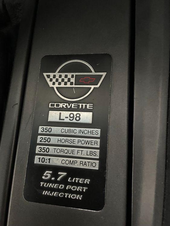 Ab MFK 31.07.2025 Chevrolet Corvette C4 Targa 5.7 L - 98 (Gebraucht) in ...