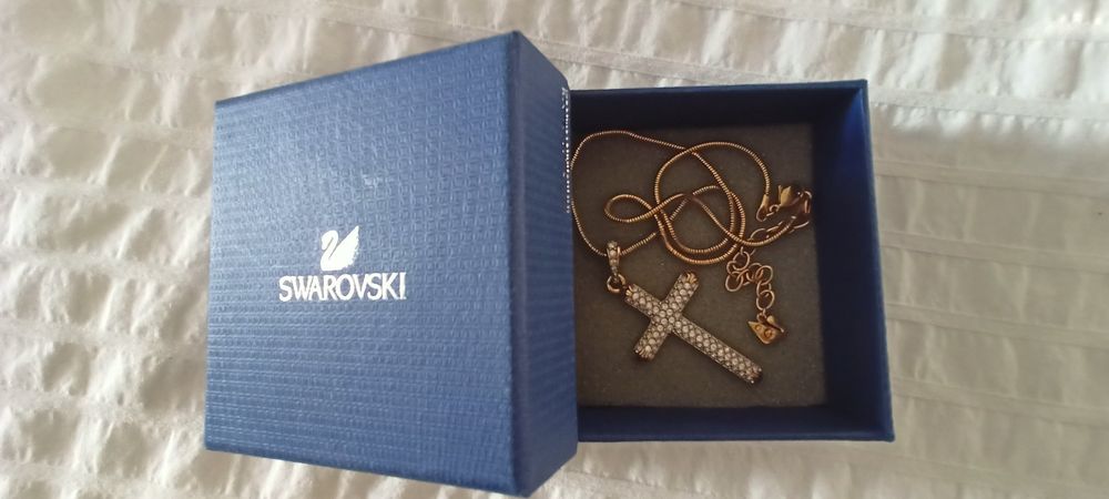 Swarovski original Halskette Kreuz | Kaufen auf Ricardo