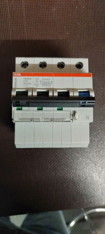 Fi-Ls ABB Smissline C32 30mA Leitungsschutzschalter mit FI (Gebraucht ...