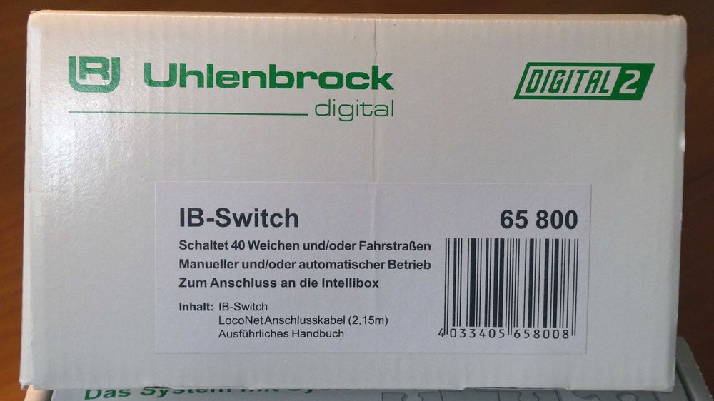 IB-SWITCH (Uhlenbrock 65 800) (Neu und originalverpackt) in für CHF 120 ...