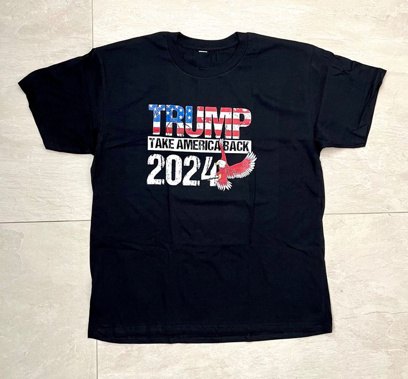 Donald Trump T-Shirt Take America Back 2024 Gr. XXL Neu (Neu (gemäss ...