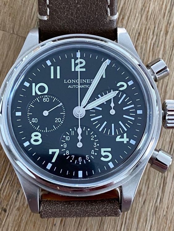 Longines Heritage Avigation Big Eye, 41 mm, Full Set (Gebraucht) in St ...